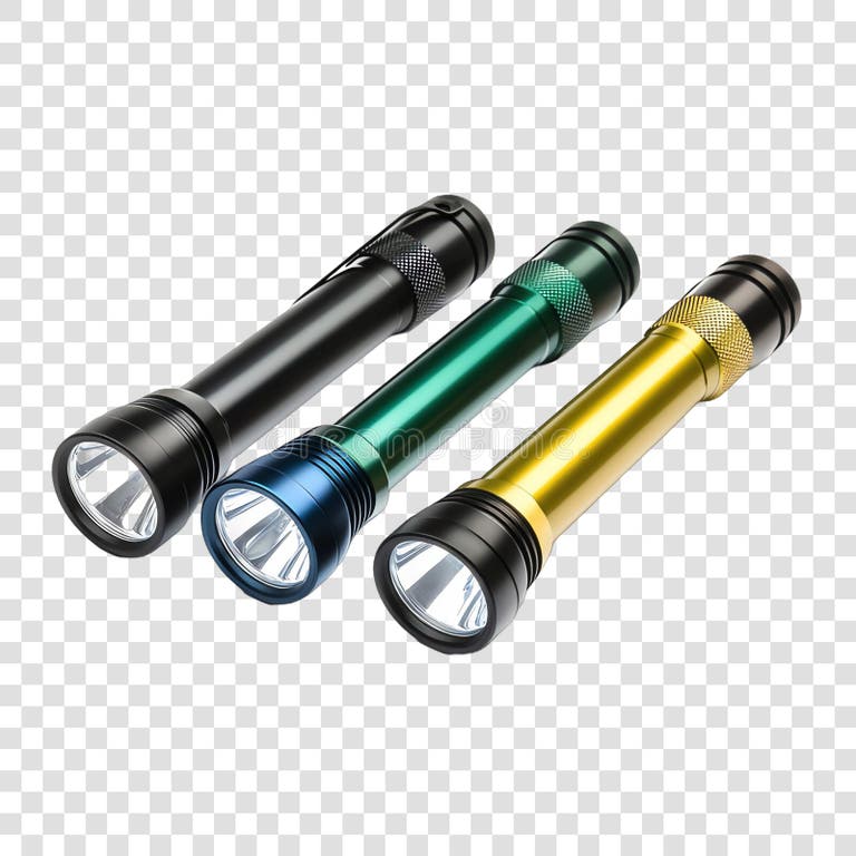 Flashlight set stock photo. Illustration of electric - 341476534