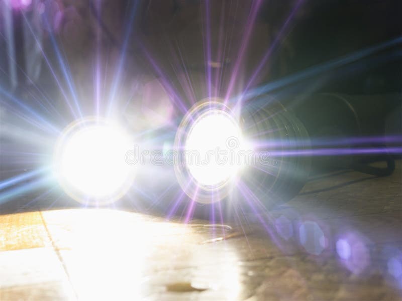 Flashlight for Spearfishing Shining on Camera Stock Photo - Image of ...