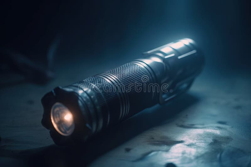 Flashlight Shining Object Stock Illustrations – 117 Flashlight Shining ...