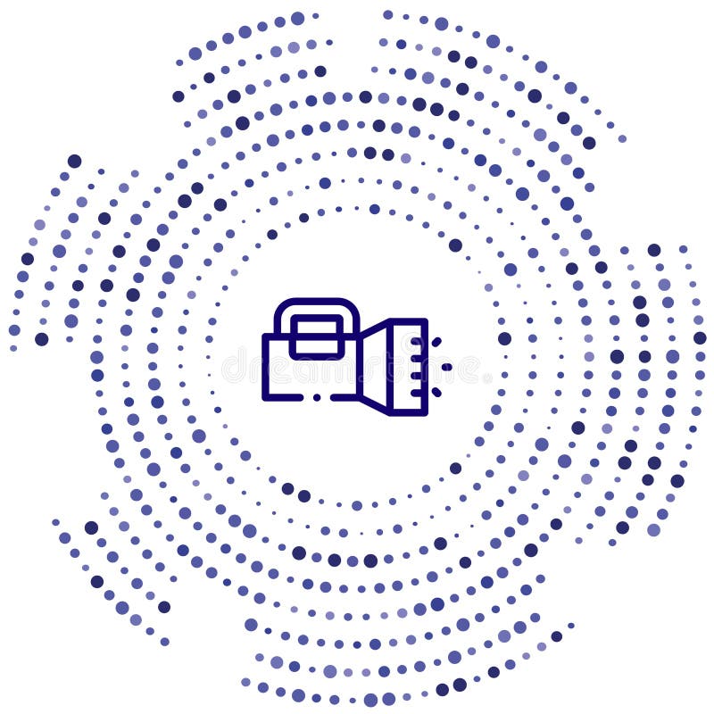 Flashlight Vector Icon. Flashlight Editable Stroke. Flashlight Linear ...