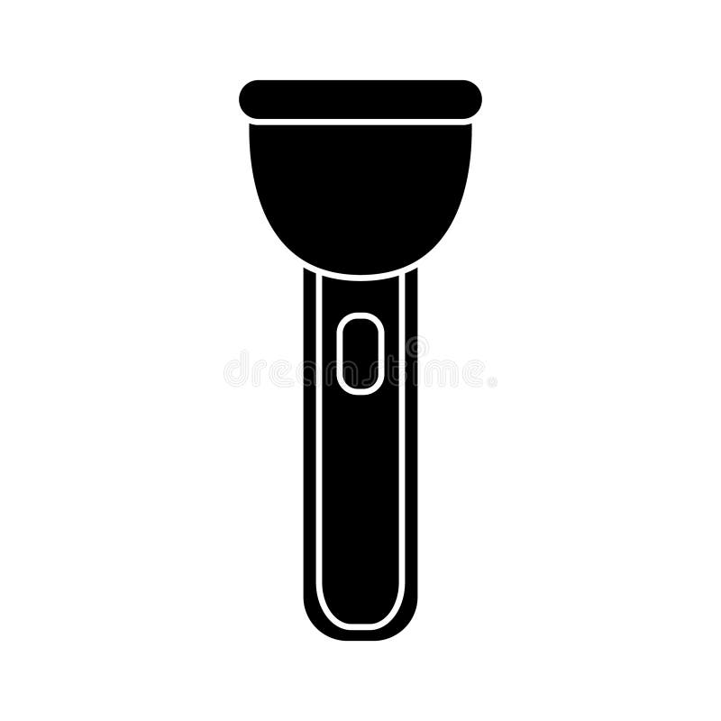 Flashlight Icon Vector. Lantern Illustration Sign. Lamp Symbol. Light ...