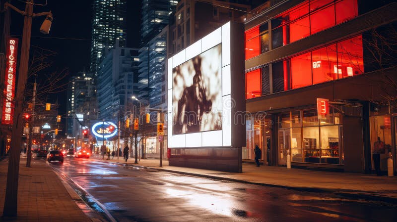 Flashy light up sign stock illustration. Illustration of lettering ...