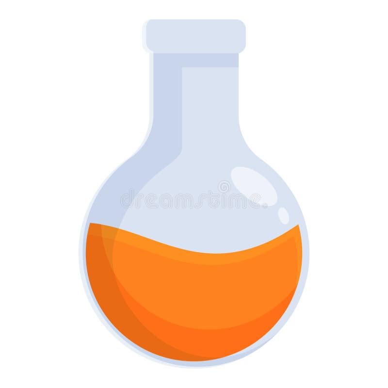 Flask Chemical Idea Icon Cartoon Vector. Future Genius Stock Vector ...