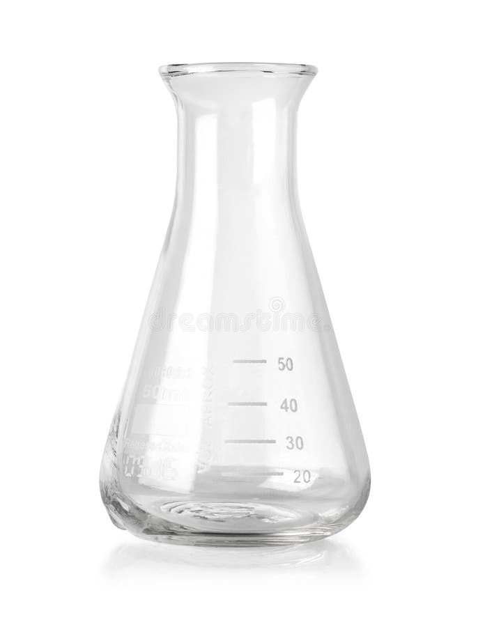 Flask empty isolated stock photo. Image of container - 149318988