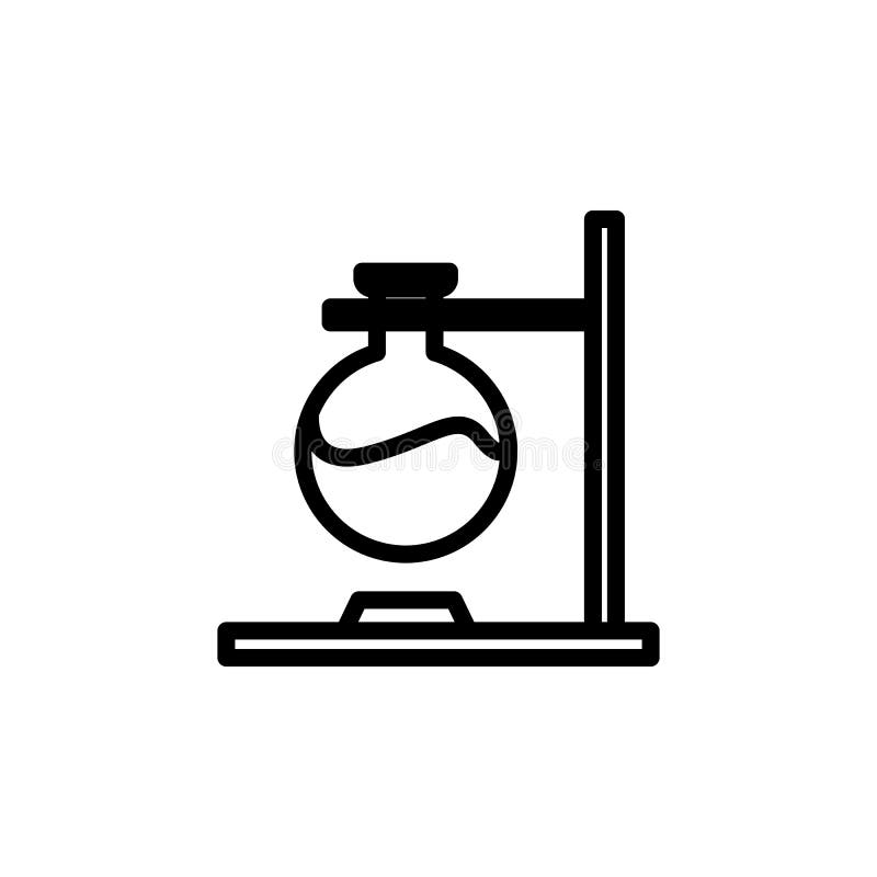 Flask on Fire Icon. Element of Science Icon for Mobile Concept and Web ...
