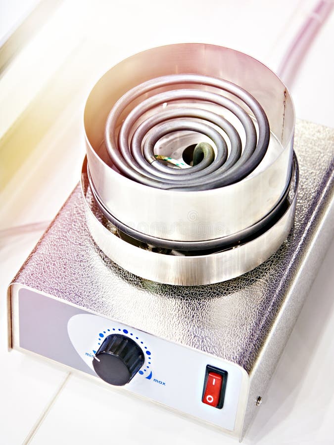 Flask Heater Chemical Laboratory Tool Stock Image - Image of chemistry ...