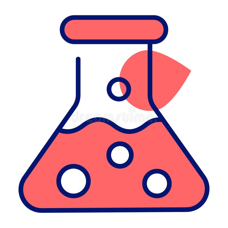 Flask Icon Design, Laboratory Research Concept Vector Stock Vector ...