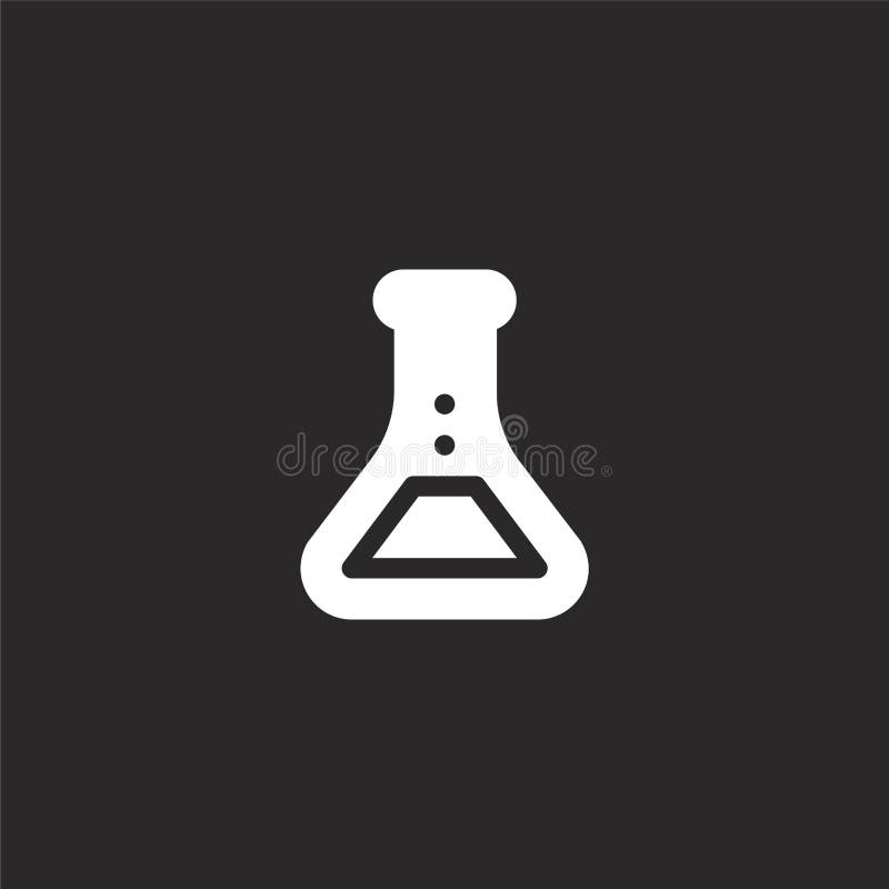 Flask Icon. Filled Flask Icon for Website Design and Mobile, App ...