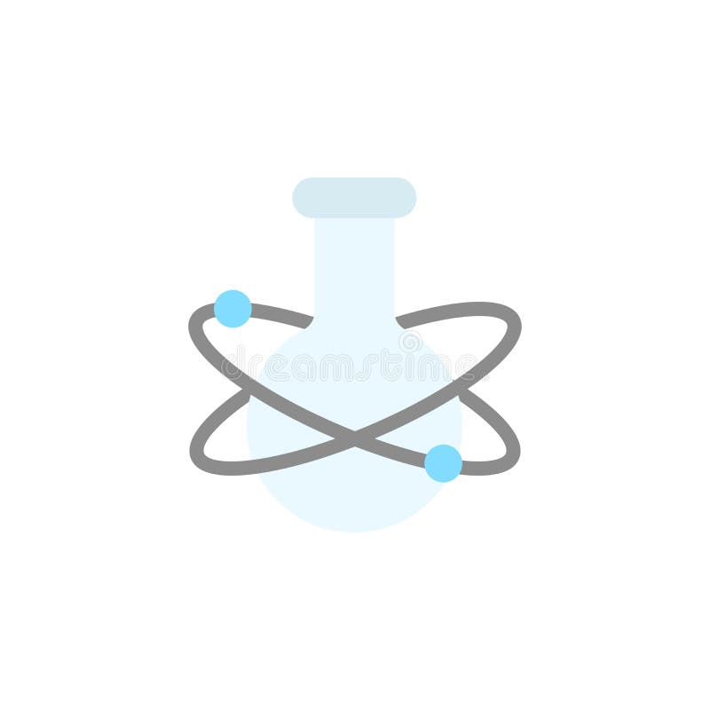 Flask, Innovation, Atom Icon. Simple Color Vector Elements of ...