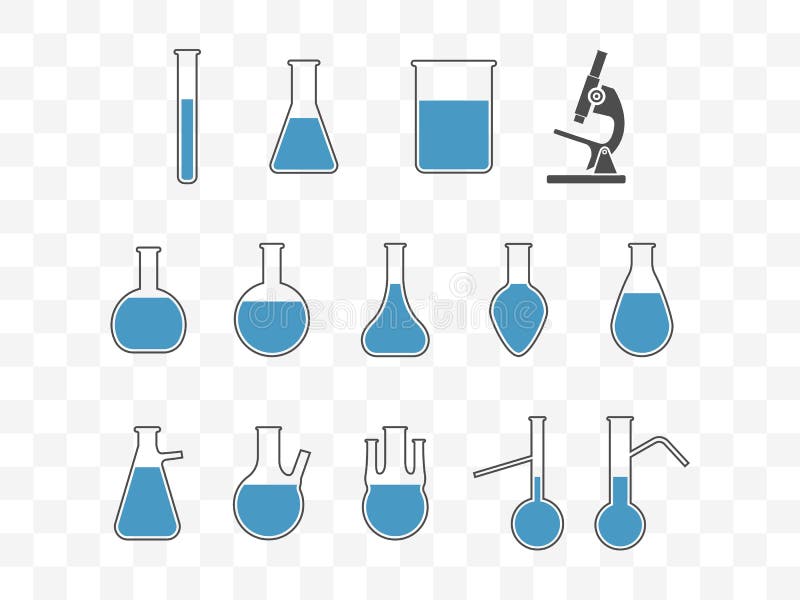 Biology, Experiment, Flask Icon. Vector Illustration, Flat Design ...
