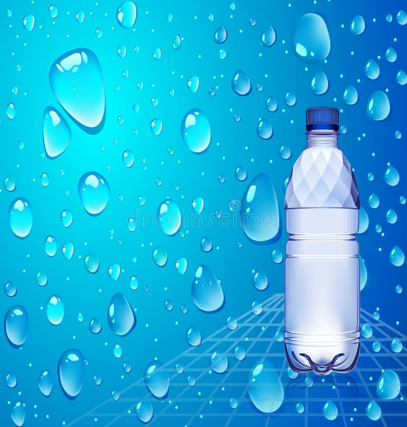 Flaska av vatten 5 arkivfoto. Bild av urklipp, bakgrund - 39060802