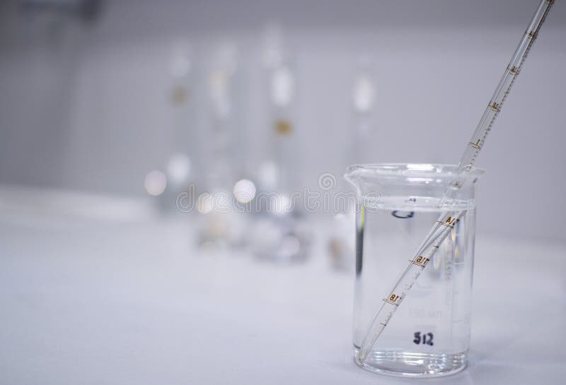 Flasks, Test Tubes in Chemical Laboratory Stock Image - Image of beaker ...