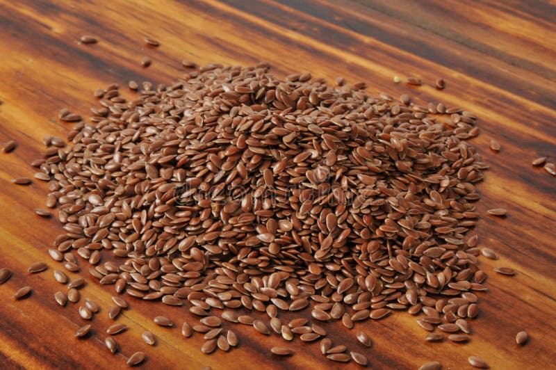 Flasseed stock image. Image of ingredient, board, brown - 31554511