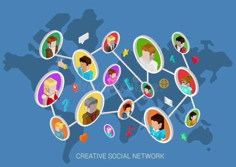 Social World Cartoon Stock Illustrations – 11,711 Social World Cartoon ...