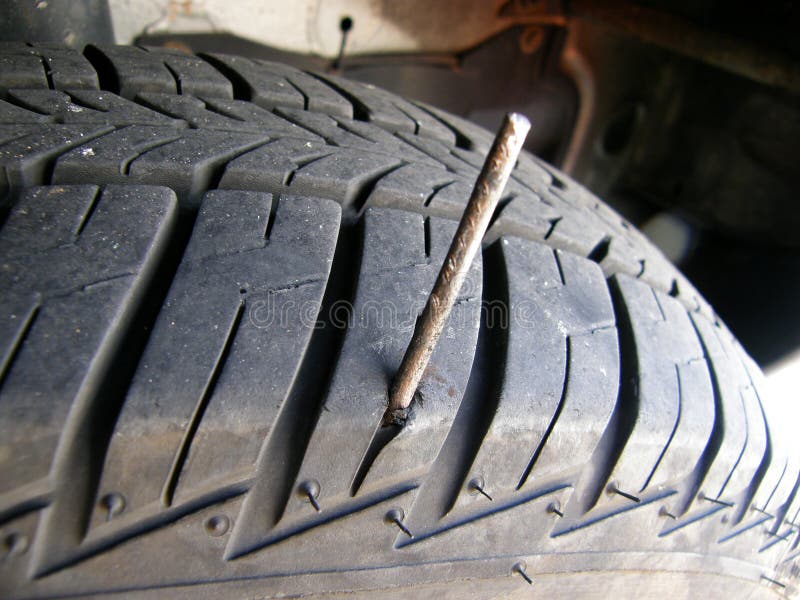 Flat stock image. Image of danger, flat, failure, repair - 4809315