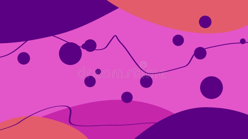 Flat Abstract Background Animation with 4K Resolution Stock Footage ...