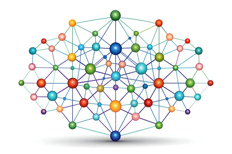 Flat Ai Driven Neural Network Elements Concept As Abstract Elements Representing A Neural