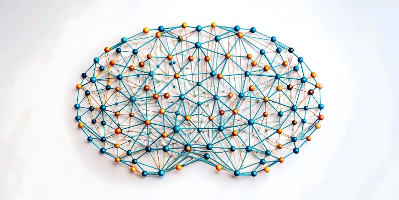 Flat Ai Driven Neural Network Elements Concept As Abstract Elements Representing A Neural