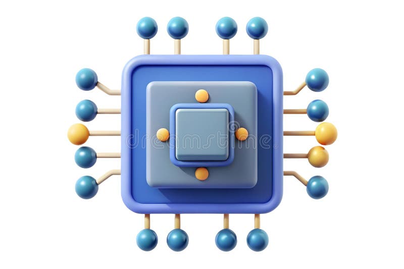 Flat Ai Driven Quantum Computing Frame Concept As A Minimalistic Border Frame With Quantum