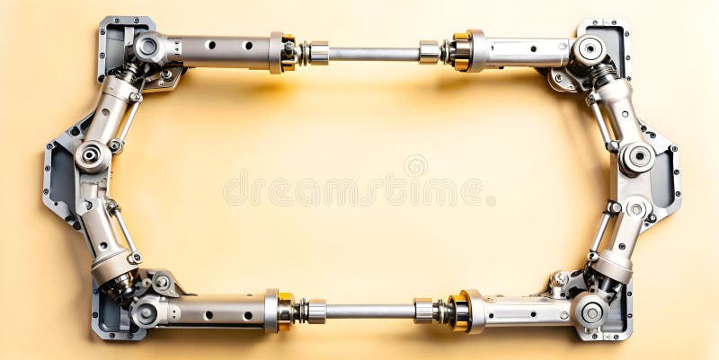 Flat AI Driven Robotic Arm Frame Concept As a Border Frame with Robotic ...