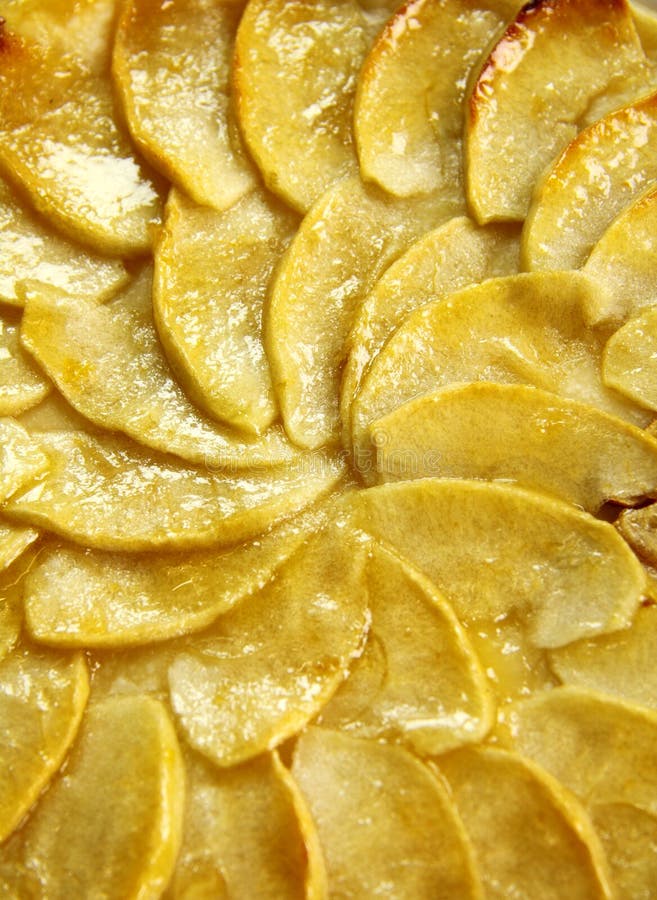 Flat Apple Pie stock image. Image of meal, fresh, yummy - 11340037