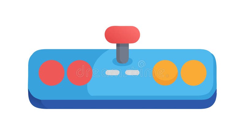 Flat Arcade Joystick Controller Icon Vector Gaming, Vector Design ...