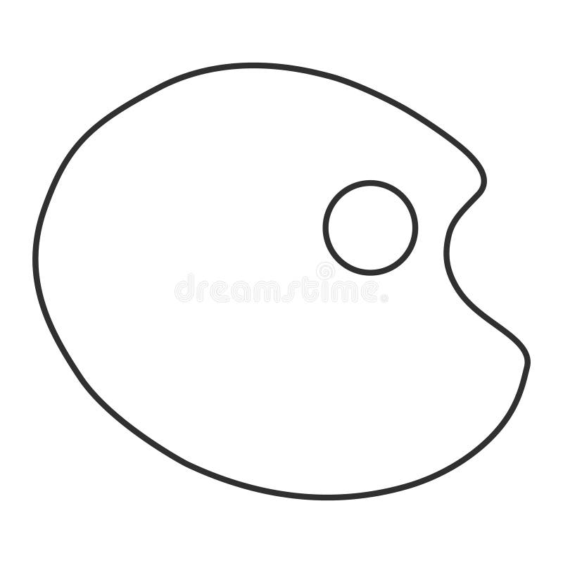 Printable Paint Palette Template