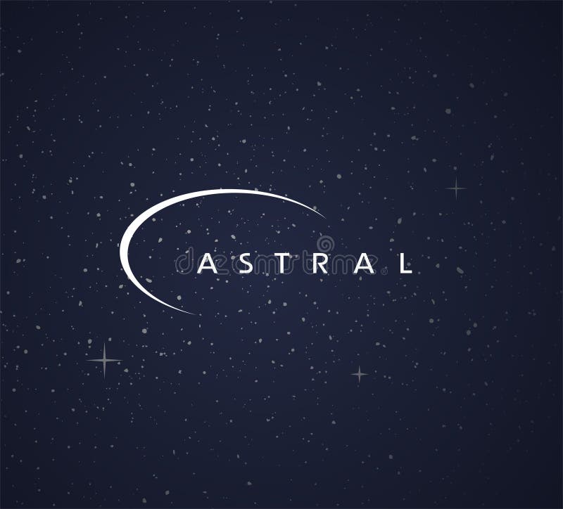 Flat astral symbol stock vector. Illustration of element - 269369600