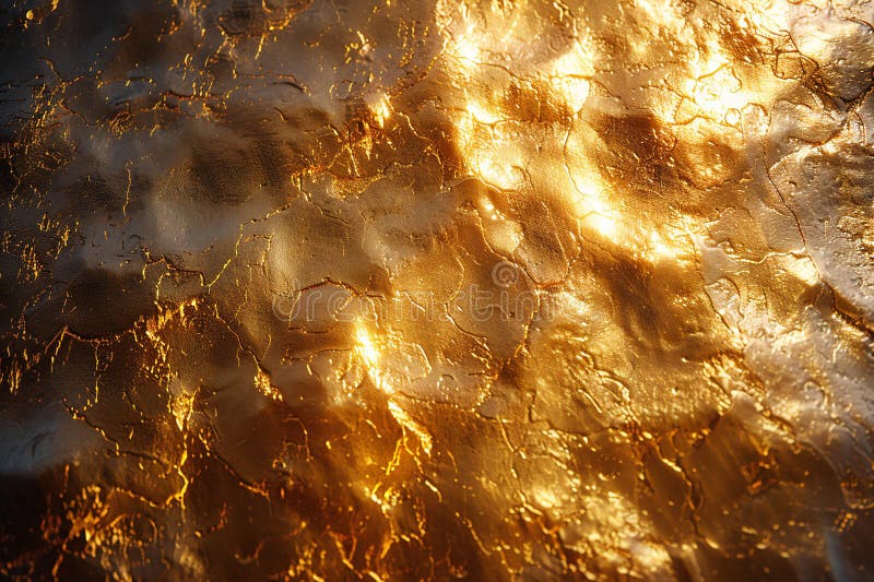 A Flat Background of Shiny Gold Metal with a Subtle Gradient, Providing ...