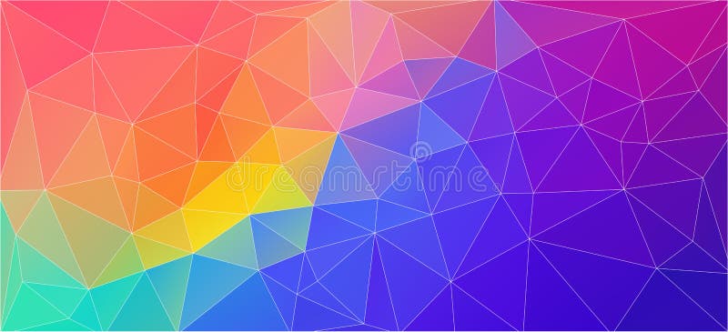 Flat Background with Triangles Shapes for You Web Design Stock Vector ...