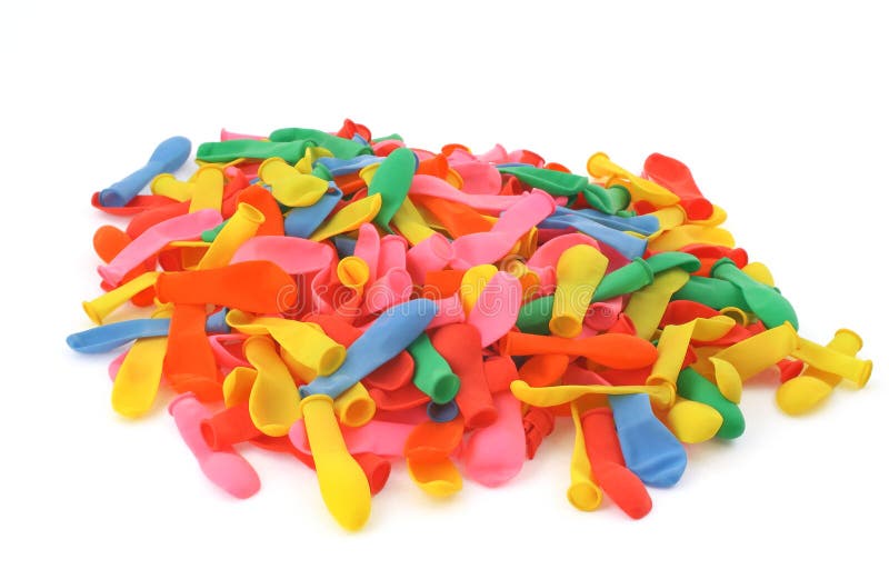 Flat balloons stock image. Image of multicolor, color - 3944861