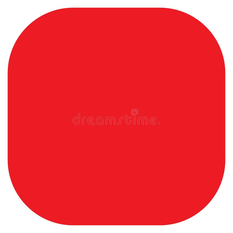 Flat Banner, Button Template Shape with Corner Effect Stock Vector ...