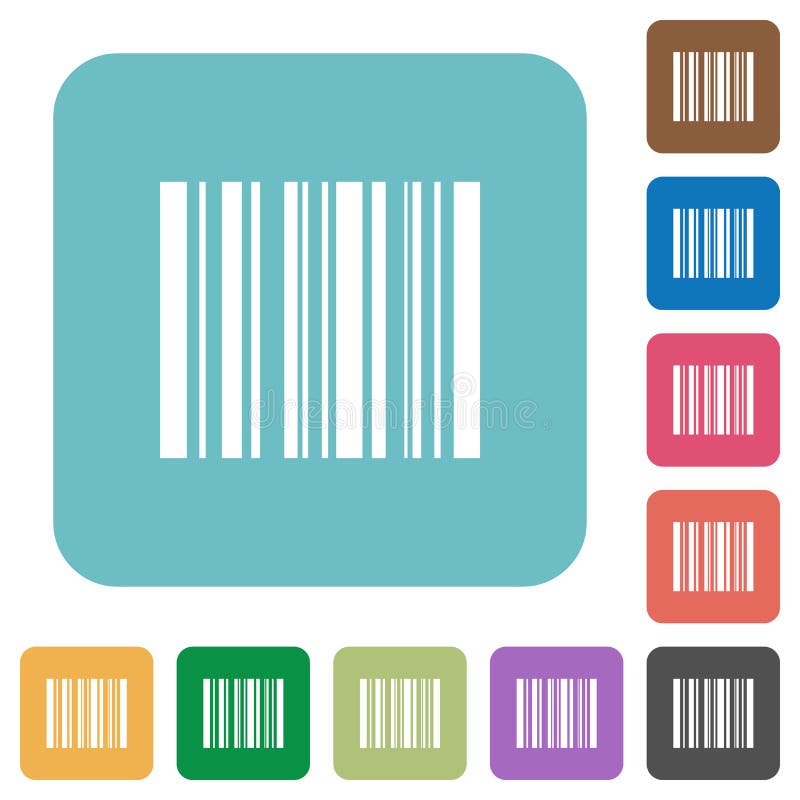 Barcode Icons Set - Vector Barcodes Concept Symbols in Thin Line Stock ...