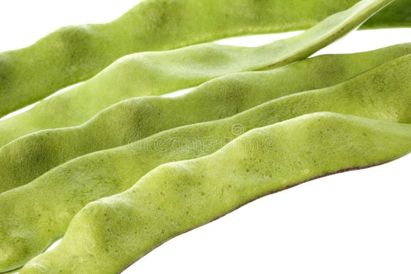 Flat Beans Isolated stock photo. Image of meal, close - 6967720