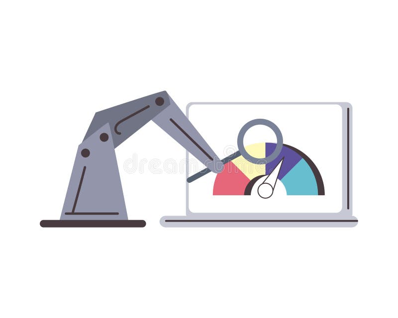 Flat Benchmark Icons Illustration Stock Vector - Illustration of vector ...