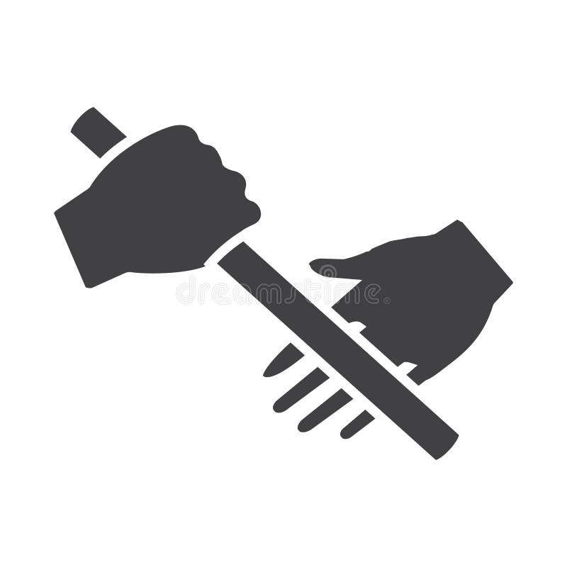 Flat black relay run icon stock vector. Illustration of sport - 105440817