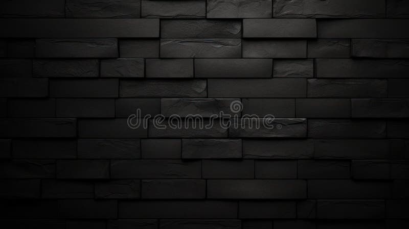 Flat Black Texture Background Stock Illustration - Illustration of ...