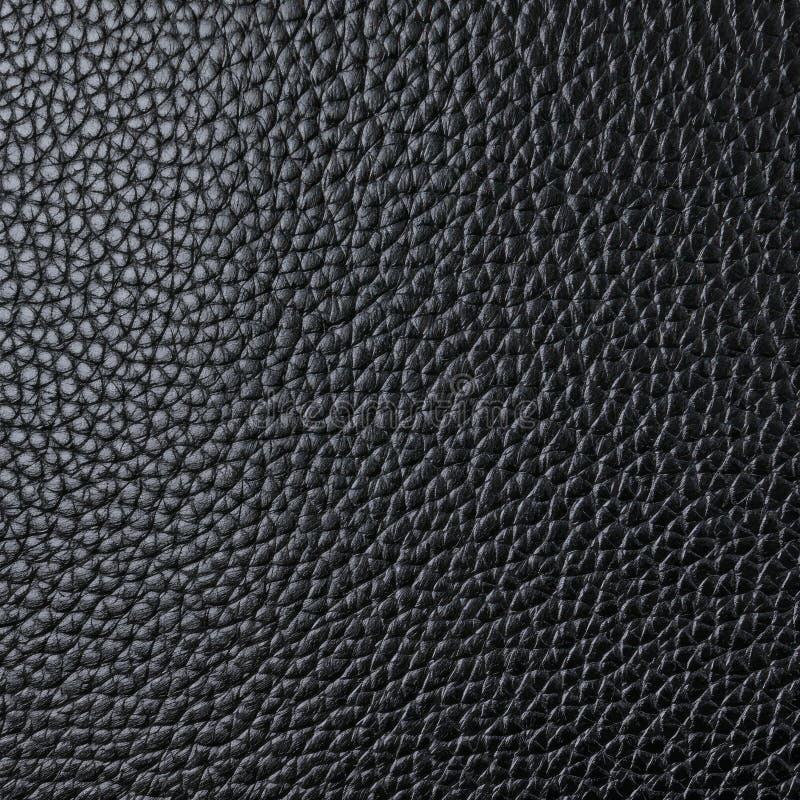 Flat Blank Black Leather Texture Stock Illustration - Illustration of ...