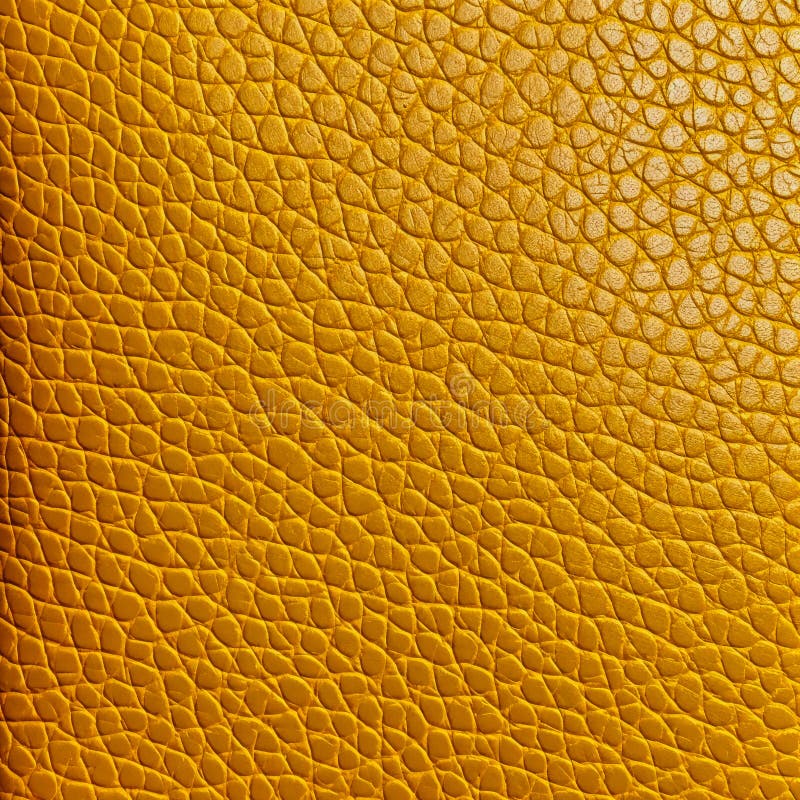 Flat Blank Yellow Leather Texture Stock Illustration - Illustration of ...