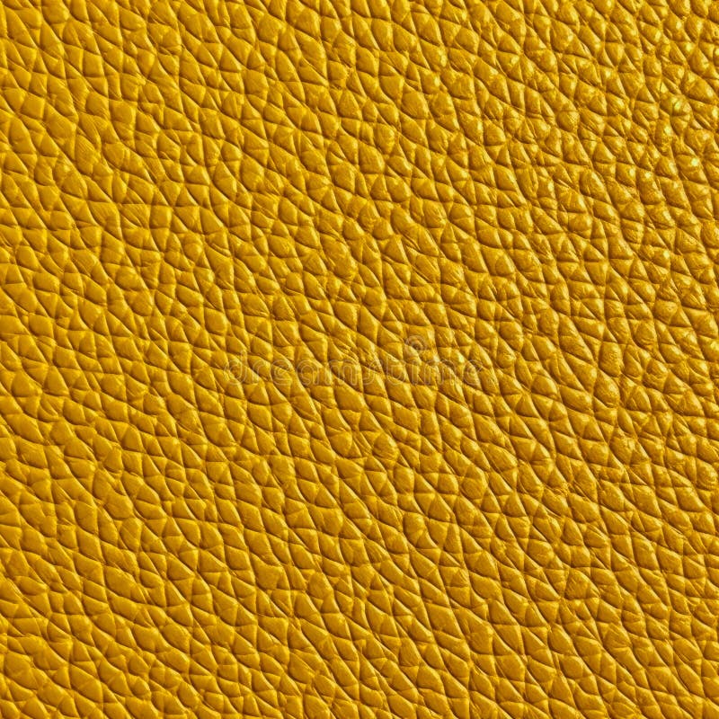 Flat Blank Yellow Leather Texture Stock Illustration - Illustration of ...