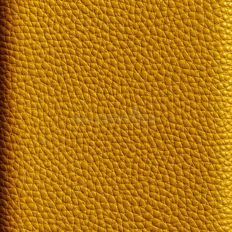 Flat Blank Yellow Leather Texture Stock Illustration - Illustration of ...