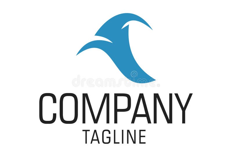 Blue Color Simple Wizard Hat Logo Design Stock Vector - Illustration of ...