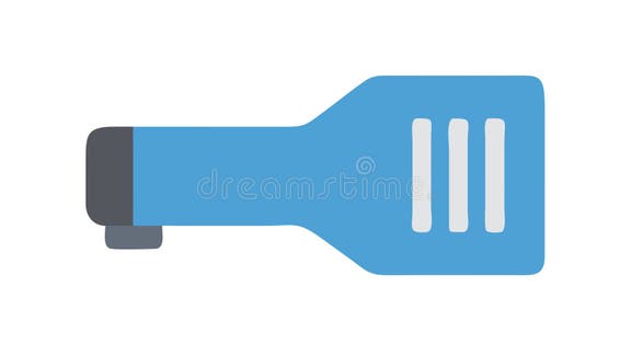 Flat Blue Object Icon Vector Scanner or Tool, Vector Design Generative ...