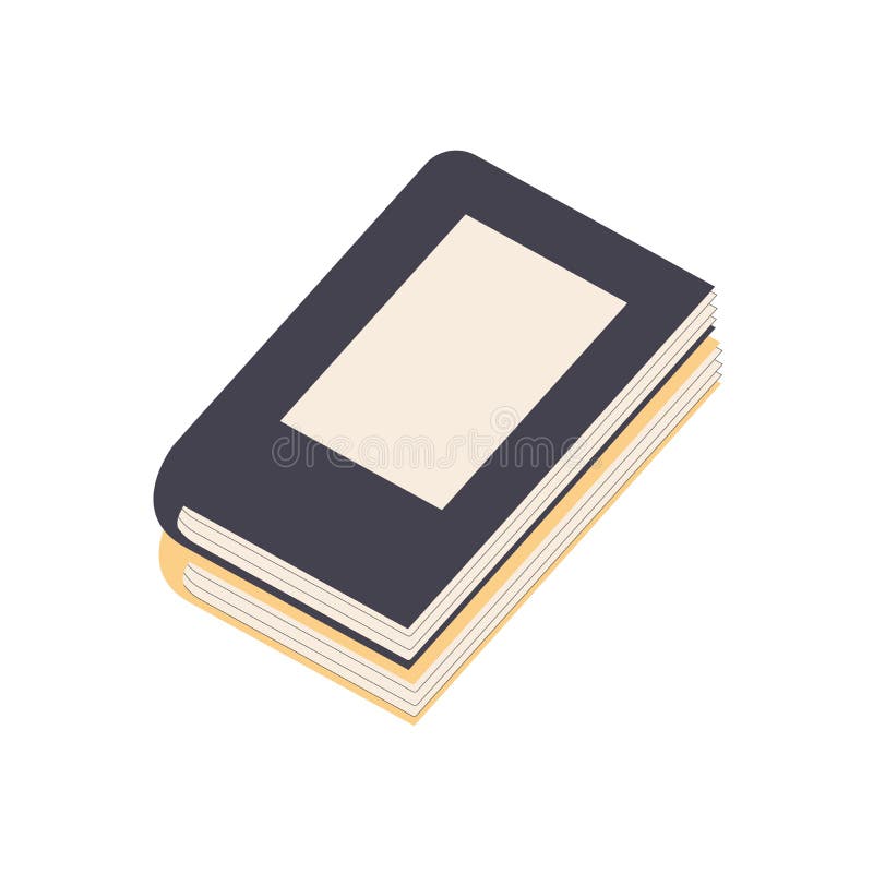 Flat books set stock vector. Illustration of cover, text - 250437742