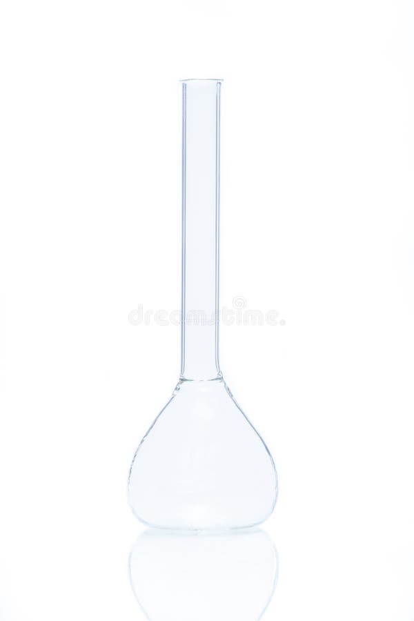 Set of Flat-bottomed Flasks with Color Liquid Stock Image - Image of ...