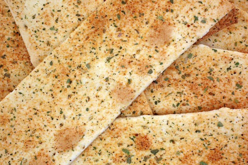 Flat Bread Strips Top View stock photo. Image of light - 30730204
