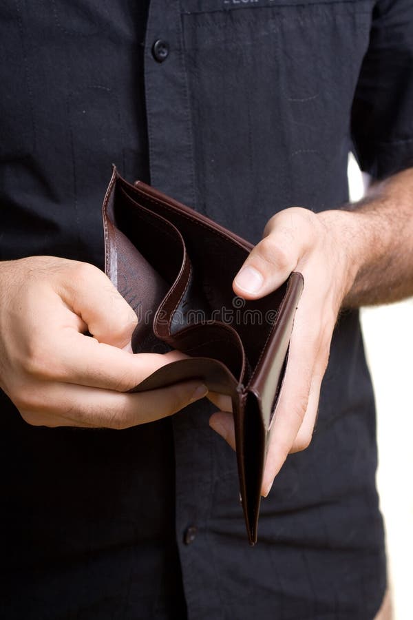 Flat Broke stock image. Image of empty, pocket, concept - 7551833
