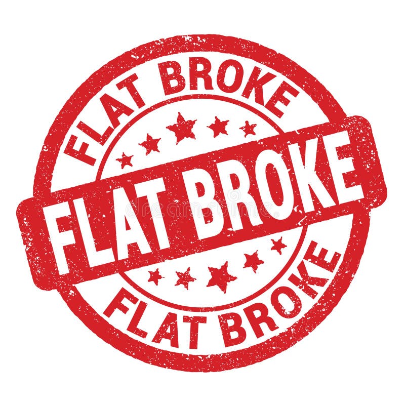Flat Broke Stamp Stock Illustrations – 78 Flat Broke Stamp Stock ...