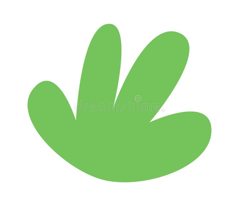 Flat Bush Icon stock vector. Illustration of green, garden - 273966563