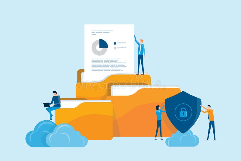 Flat Business Technology Cloud Computing Service Concept and with ... Flat Business Technology Cloud Computing Service Concept and with ...